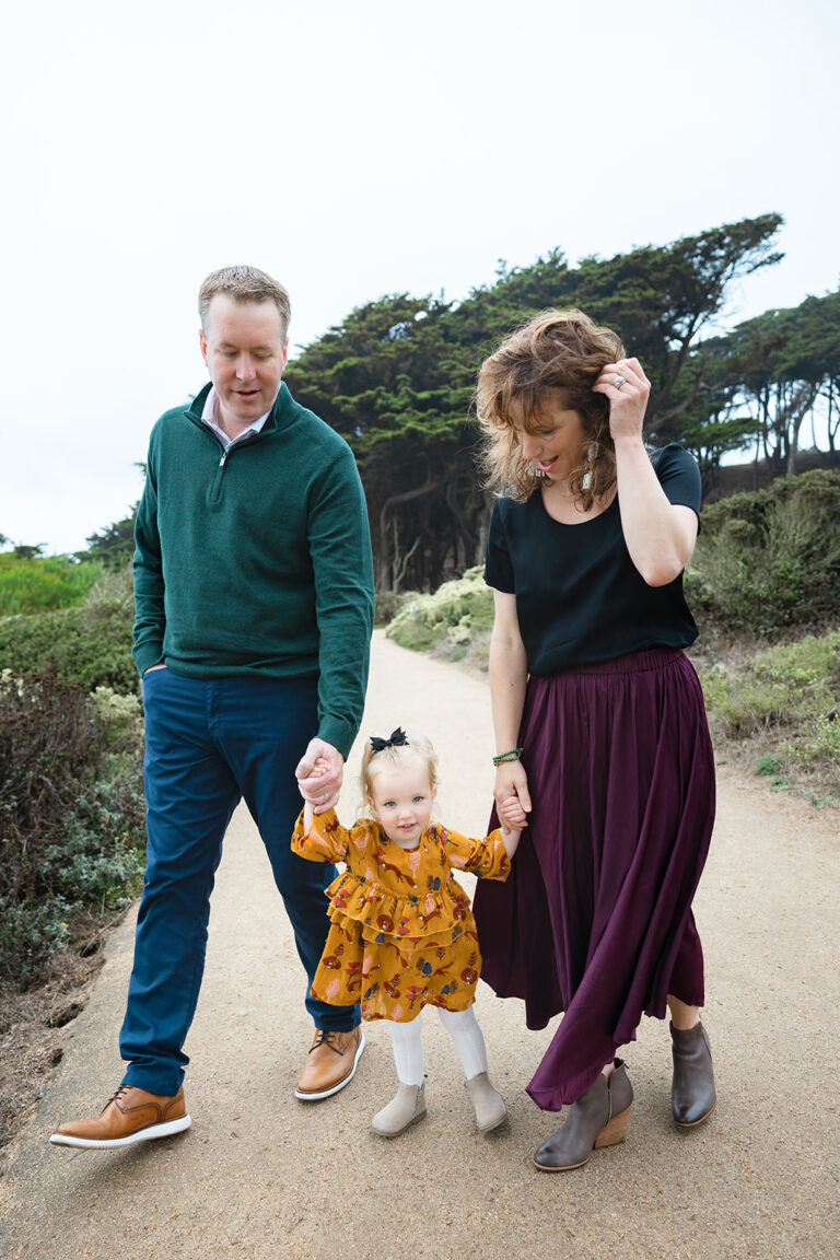 San Francisco Family Photos at Lands End - Laura Jaeger Photography