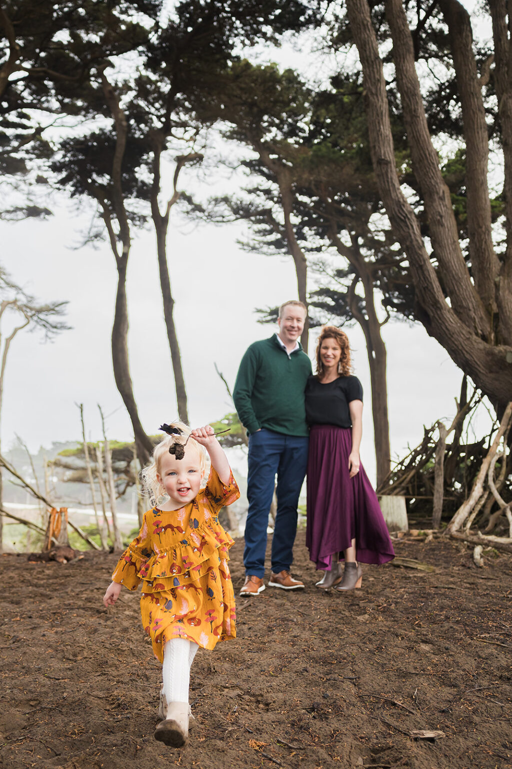 San Francisco Family Photos at Lands End - Laura Jaeger Photography