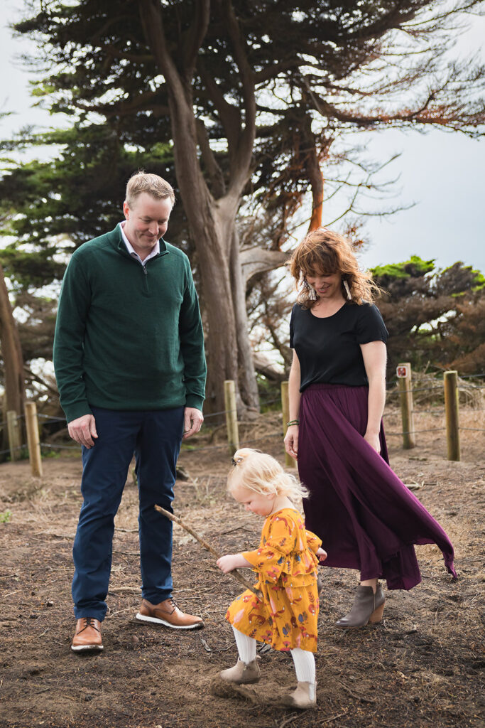 San Francisco Family Photos at Lands End - Laura Jaeger Photography