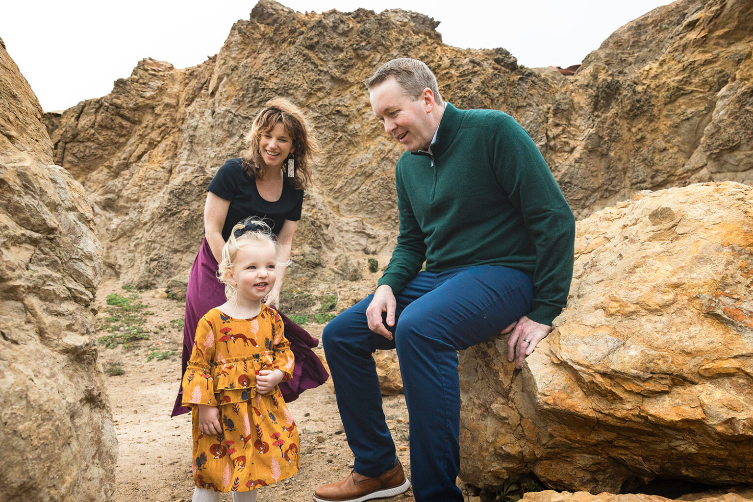 San Francisco Family Photos at Lands End - Laura Jaeger Photography