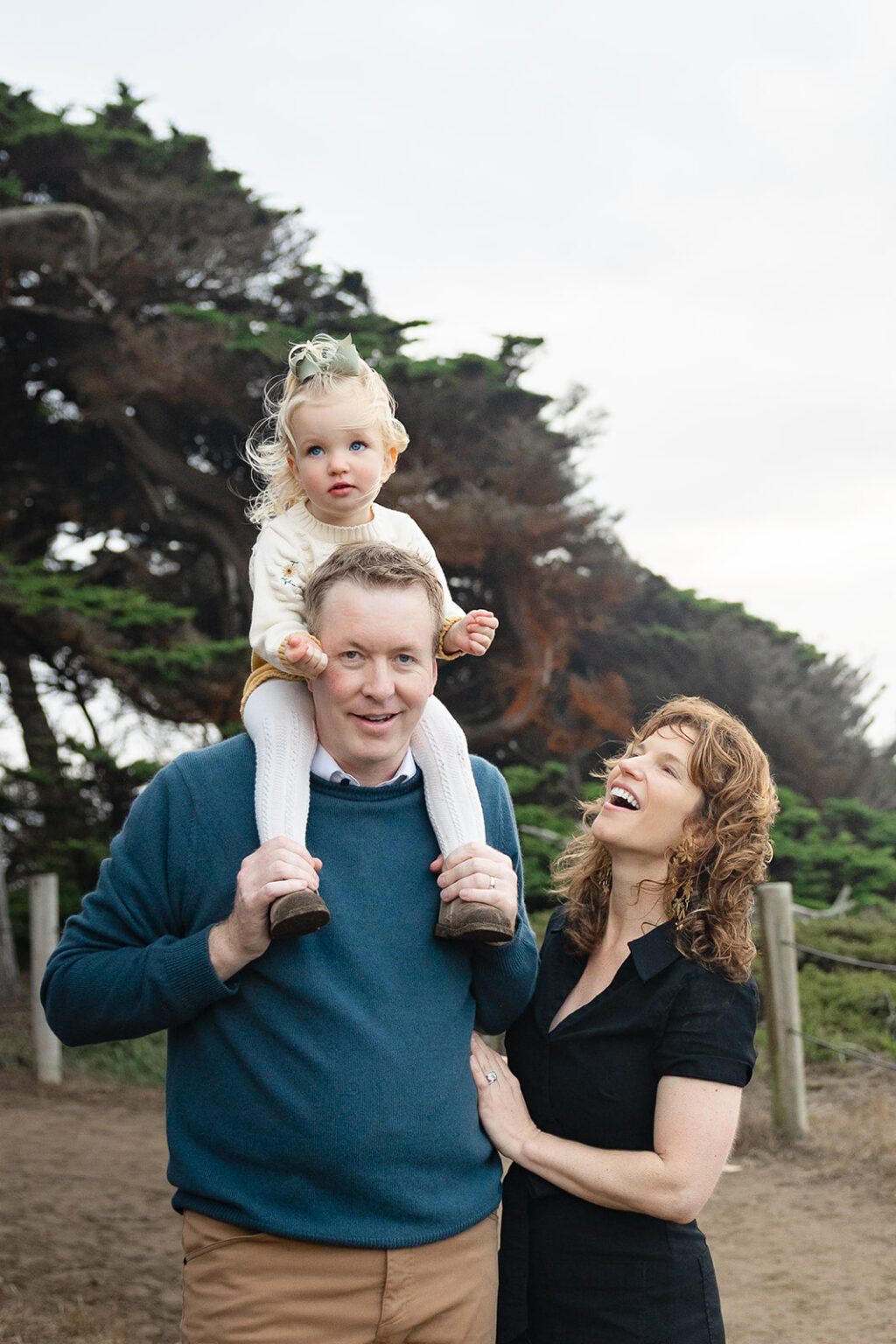 San Francisco Family Photos at Lands End - Laura Jaeger Photography