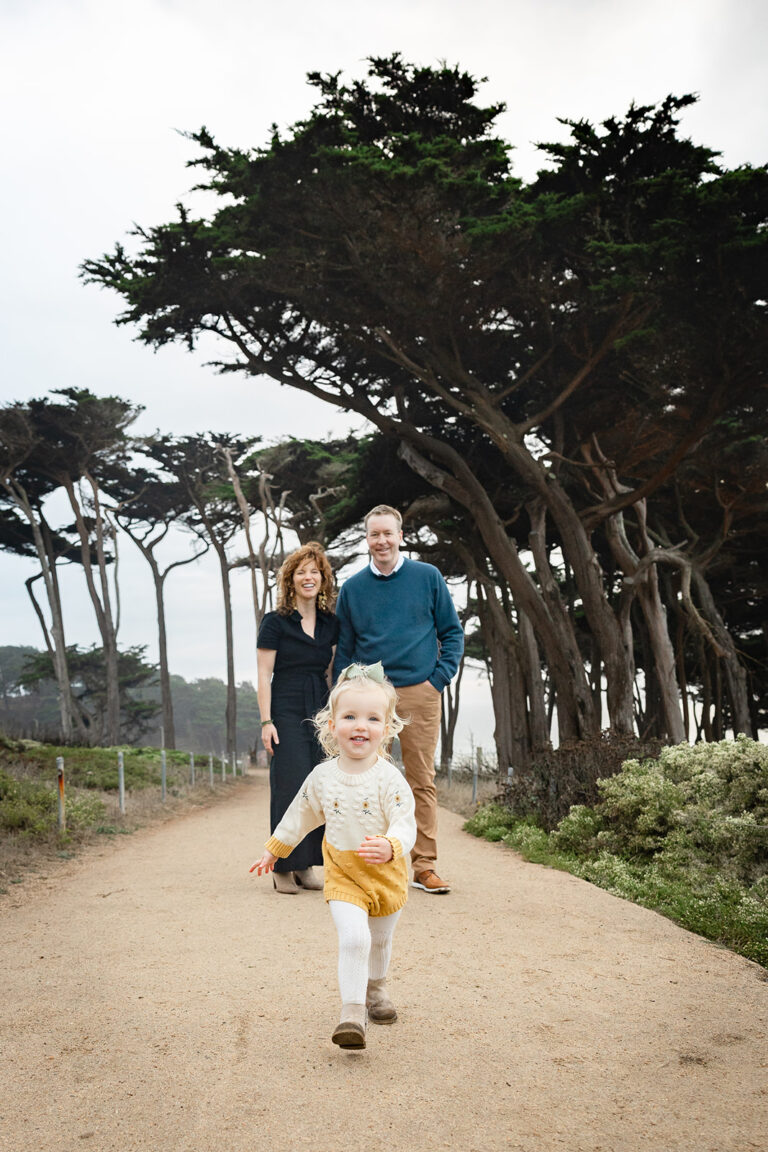 San Francisco Family Photos at Lands End - Laura Jaeger Photography