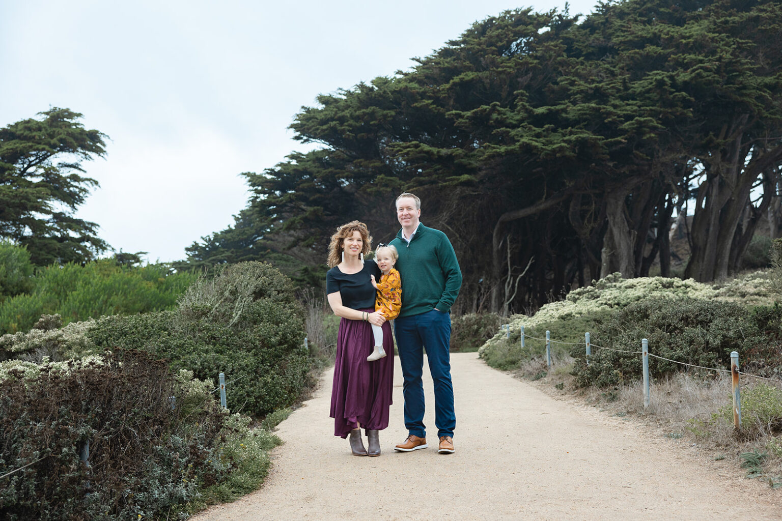 San Francisco Family Photos at Lands End - Laura Jaeger Photography